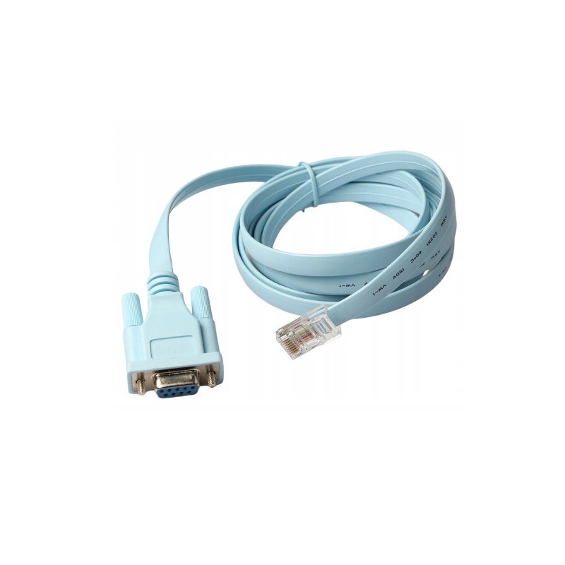 Kabel RS-232 (DB9)- RJ45 FTDI konsolowy CISCO-Kable i Przyłącza RTV i PC