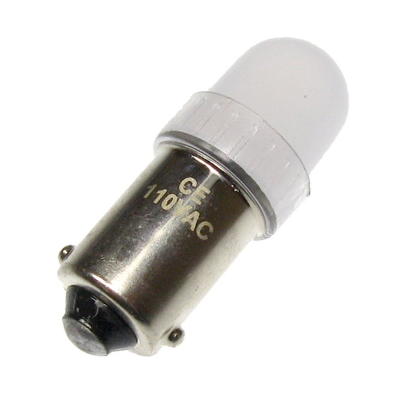 Dioda LED BA9S-1DW 110VAC 110-130V AC-Oświetlenie