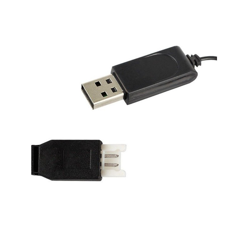 Ładowarka USB do aku. 1S-3,7V DRONA wtyk Molex 51005 akumulatora ...