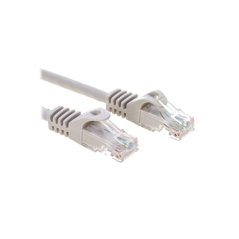 Kabel LAN kat.6 UTP 0,25m szary-Kable i Przyłącza RTV i PC