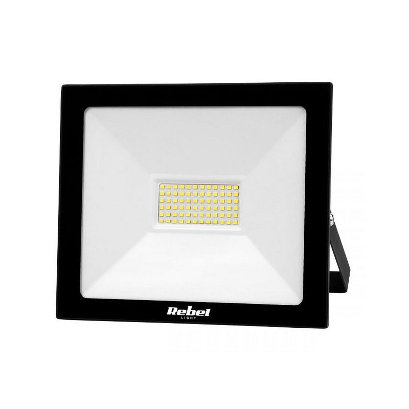 Halogen LED 50W 6500K REBEL black-Oświetlenie