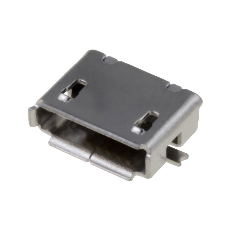 Gniazdo USB AB Micro SMT 5Pin Złocone styki-Podzespoły Elektroniczne