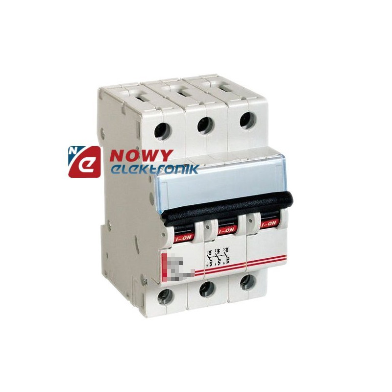 Bezpiecznik nadpr. 3P B 20A S303 szybki wyłącz. trójbiegowy 605551-Elektryka