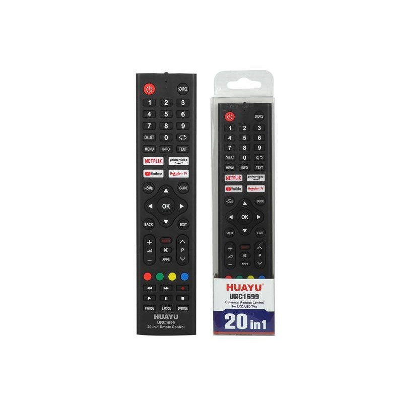 Pilot TV Uniwersalny URC1699 20w1 JVC, Beko, LG, Samsung, Sony itp.-RTV SAT DVB-T