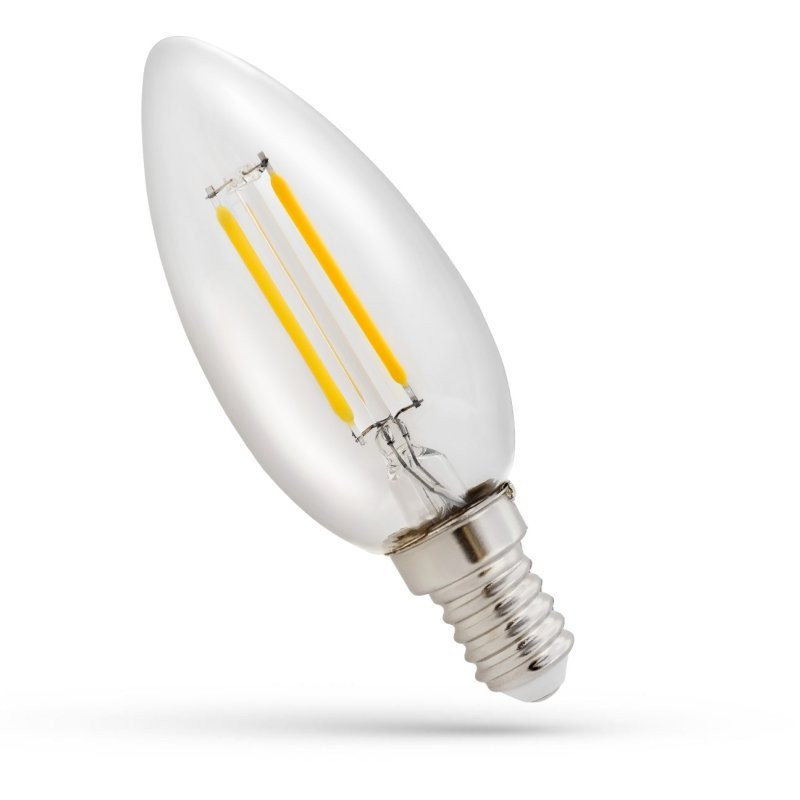 Żarówka E14 LED 1W WHITE WW 230V SPECTRUM Edison, Ciepła 2700K ...