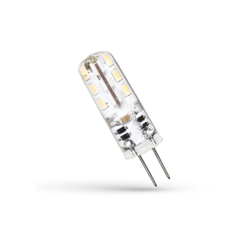 Żarówka LED G4 1,5W CW 12V SPECTRUM Biała zimna silikon-Oświetlenie