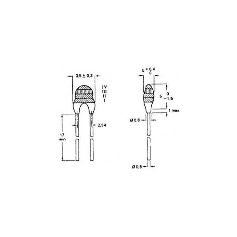 Termistor NTC110 10k czujnik temperatury-Podzespoły Elektroniczne