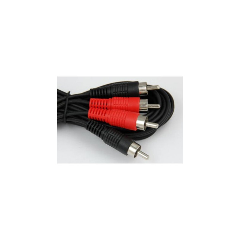 Kabel 2xRCA 10m HQ-Kable i Przyłącza RTV i PC