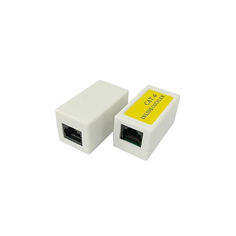Adapter 2xRJ45 Kat.6 UTP typ2 Łącznik LAN-Podzespoły Elektroniczne