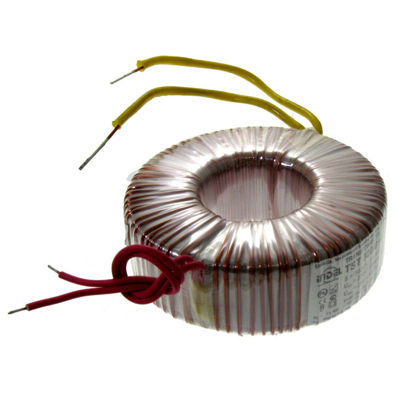 TST100 24V-4,16A Trafo Toroid z zab.term. powrac.130C BEZ MOCOWAŃ ...