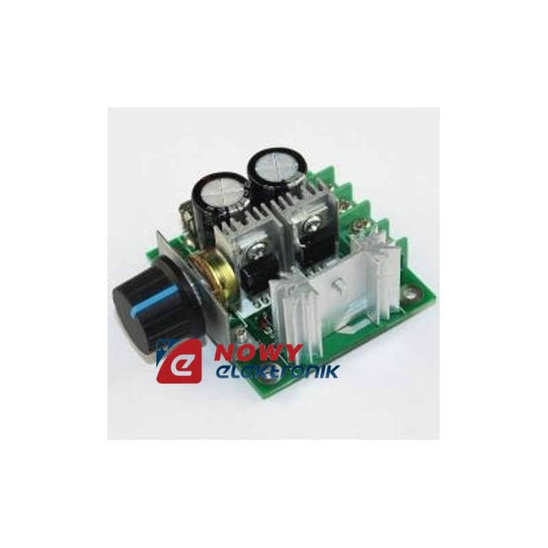 Regulator obrotów silnika DC 10A 12V-40VDC 400W-Podzespoły Elektroniczne