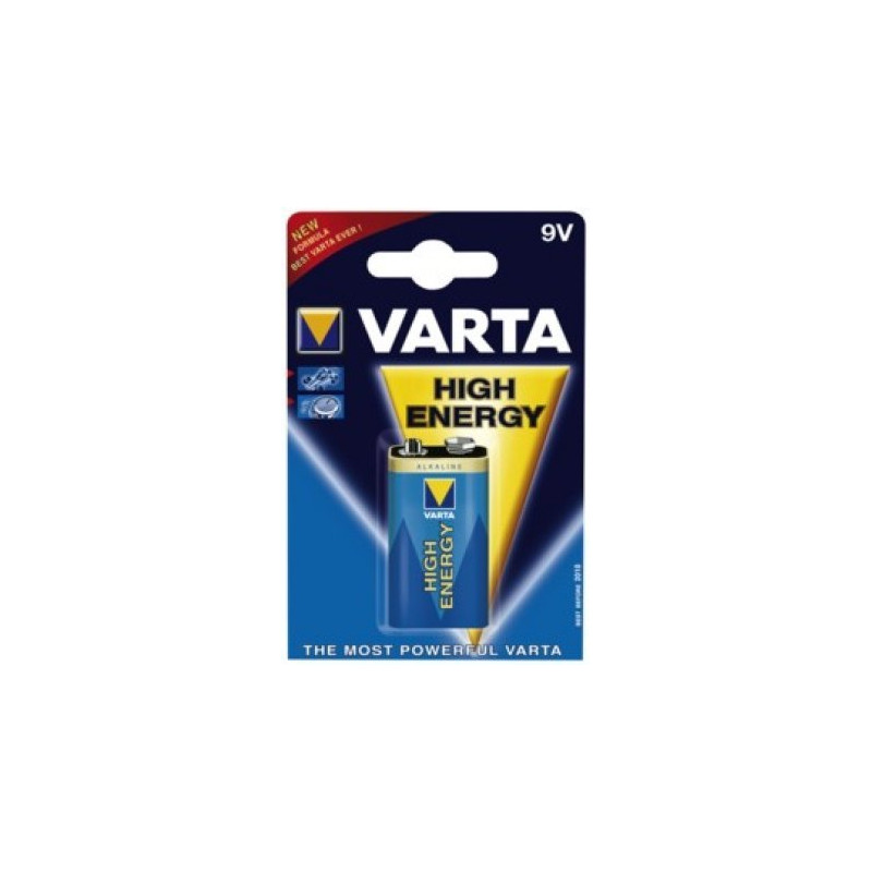 Bateria 6LR61 VARTA HIGH ENER.9V LR09 POWER LONGLIFE-Baterie