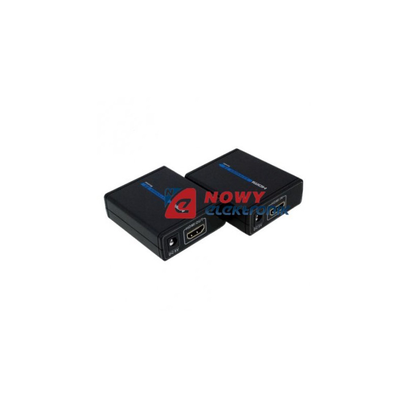 Przedłużacz/Extender HDMI Cat.6 Do 50m, TALVICO LKV372 LAN-Kable i ...