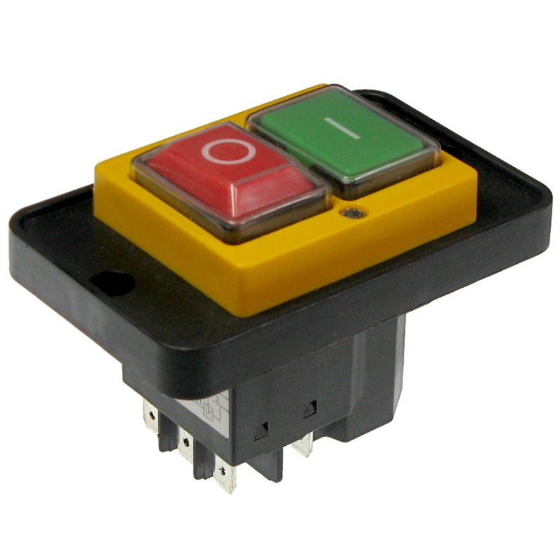 Wyłącznik DKLD DZ-5 6pin 400VAC 3faz przycisk przemysłowy do ...