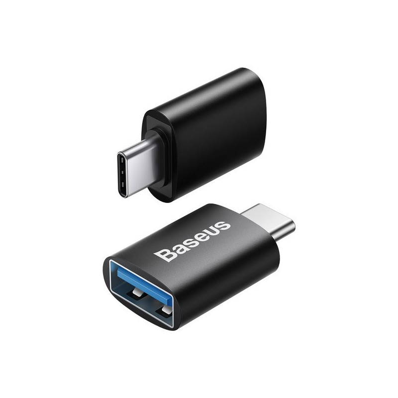Przejście USB-C na USB3.2 OTG Adapter OTG, BASEUS, 10Gb/s Czarny ...