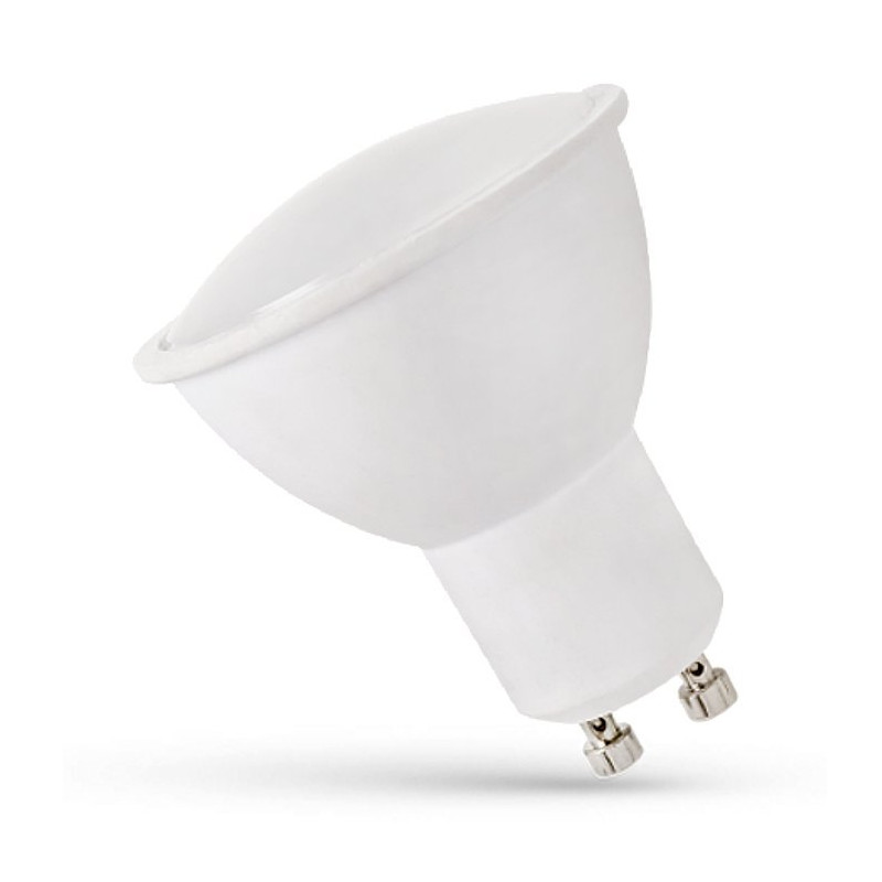 Żarówka LED GU10 4W WW 230V SP SPECTRUM Biała ciepła SMD-Oświetlenie