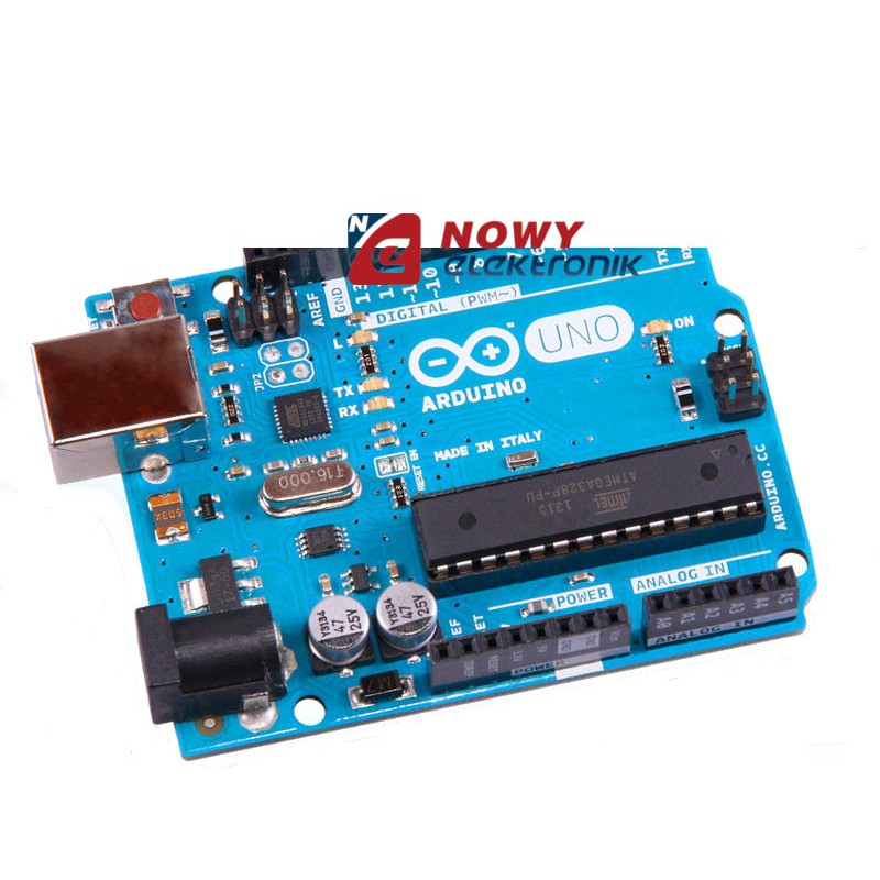 Moduł Arduino UNO R3 Oryginał | ATmel ATMega328 AVR USB-Zestawy do samodzielnego montażu
