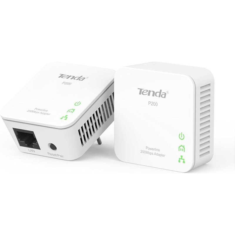 Transmiter LAN-internet 230V|kpl TENDA Powerline P200 STARTER KIT