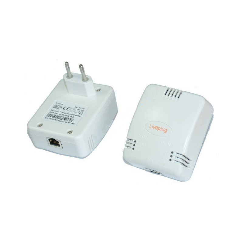 Transmiter LAN-internet 230V OEM Powerline Liveplug (Poleasingowy ...