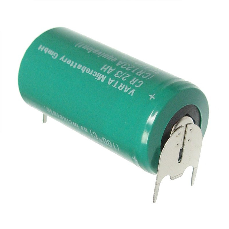 Bateria CR2/3A 3V 1500mAh PCB VARTA do druku-Baterie