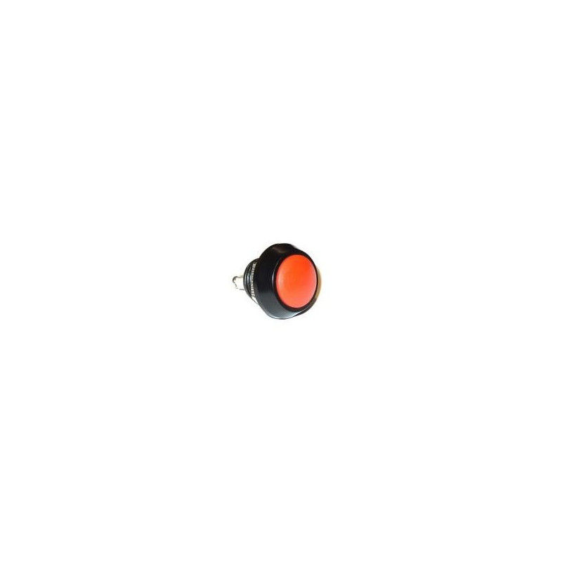Przycisk GQ12-B/A RED Monostab. Alum/12mm/IP65/2A/36VDC-Podzespoły ...