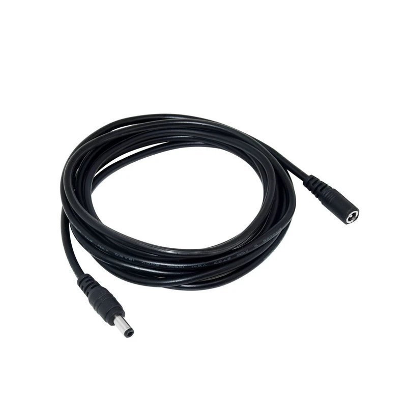 Kabel DC 2,1/5,5 Przedłużacz 1.5 1,5m wtyk-gniazdo w wersji HQ ...