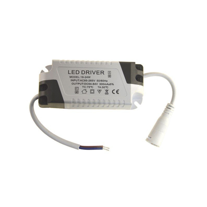 Zasilacz ZI LED Prąd. 300mA 24W DC54-84V 18-24W Prądowy, LED Driver ...