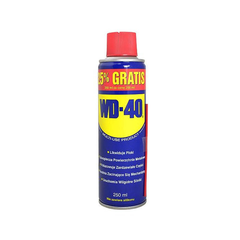 Spray WD-40 250ml penetrujący-Narzędzia Warsztatowe i Wyposażenie