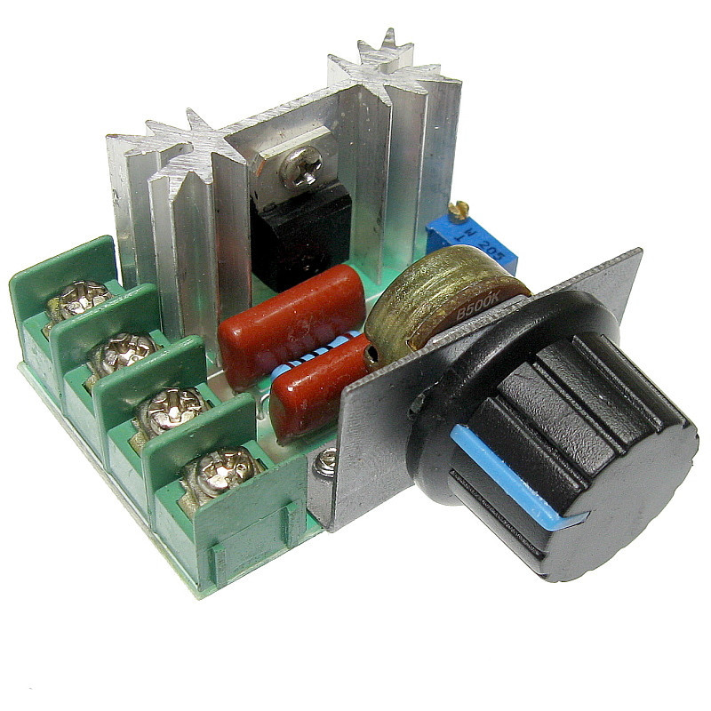 Regulator mocy 2000W 230V ściemniacz /reg.obrotów/ KDSF-Podzespoły ...