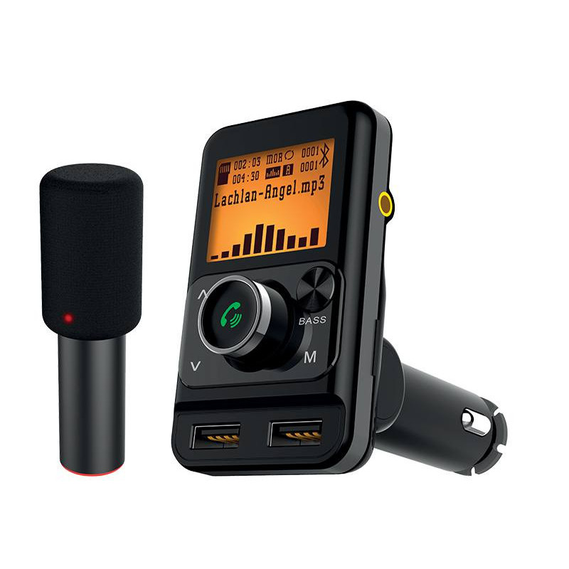 Transmiter FM LTC TR225 BT 12-24 Bluetooth KARAOKE MIKROFON-CAR AUDIO-VIDEO
