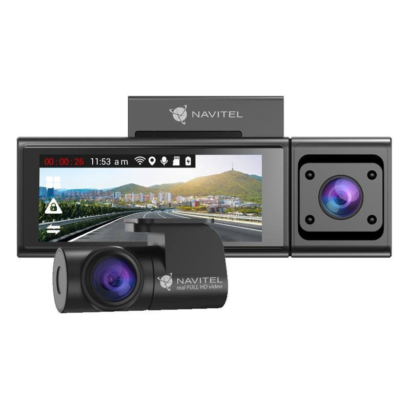Rejestrator Trasy NAVITEL RC3 | PRO, GPS, WiFi, FullHD, dwie kamery ...