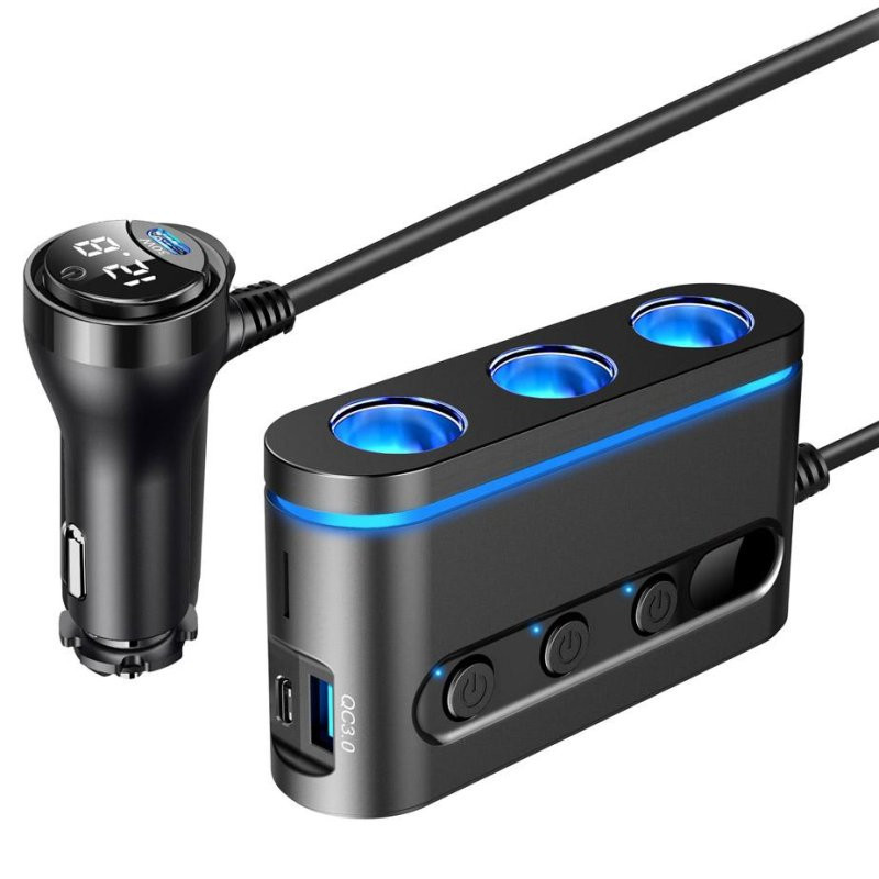 Rozgał. zapalniczki 3xGn + 2xUSB eXtremestyle LS09-Motoryzacja