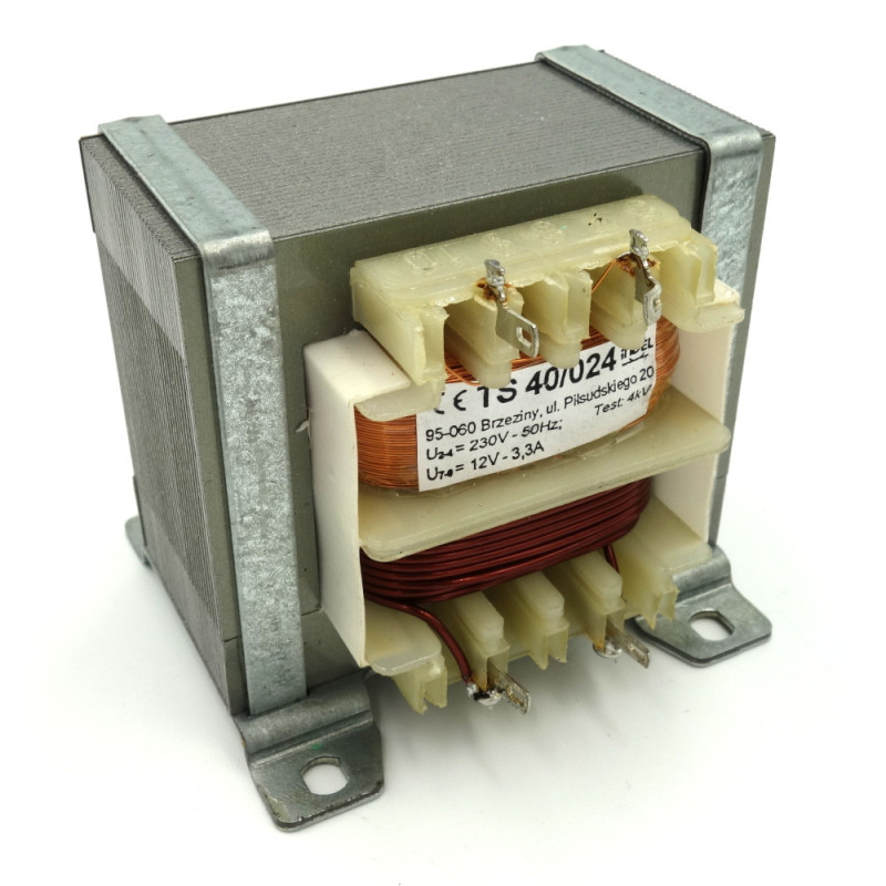 TS40/024 12V-3,3A Trafo Transformator sieciowy-Zasilacze i Transformatory