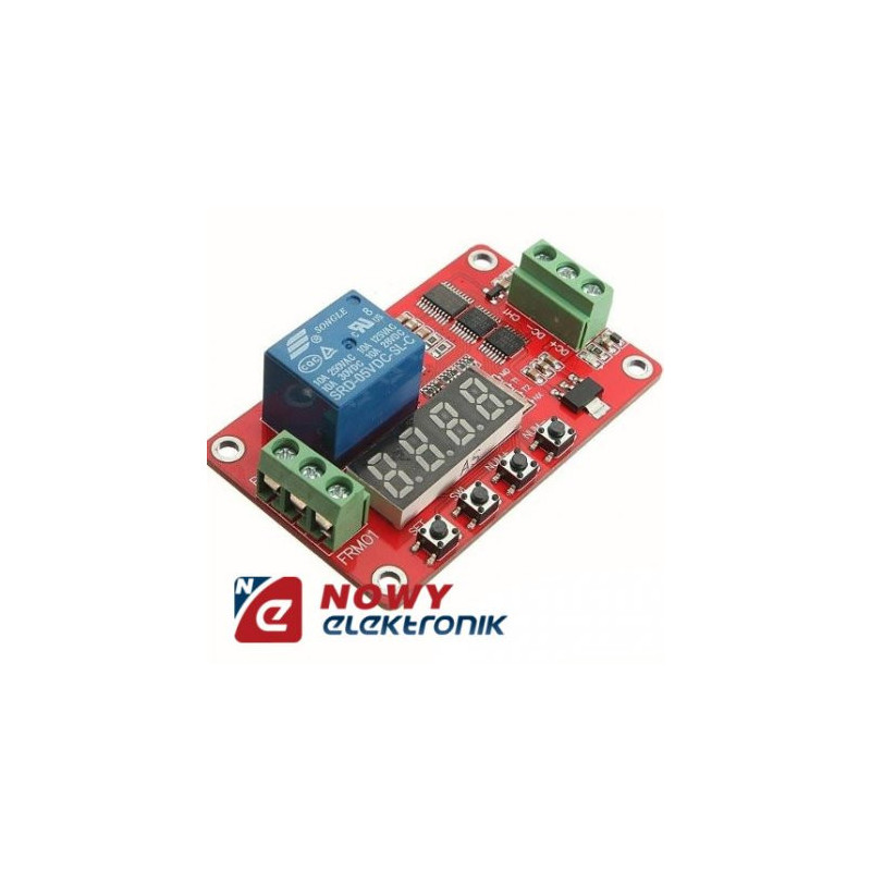 Moduł Timera z przekaźnikiem FRM ARDUINO KLON sterownik czasowy-Zestawy ...