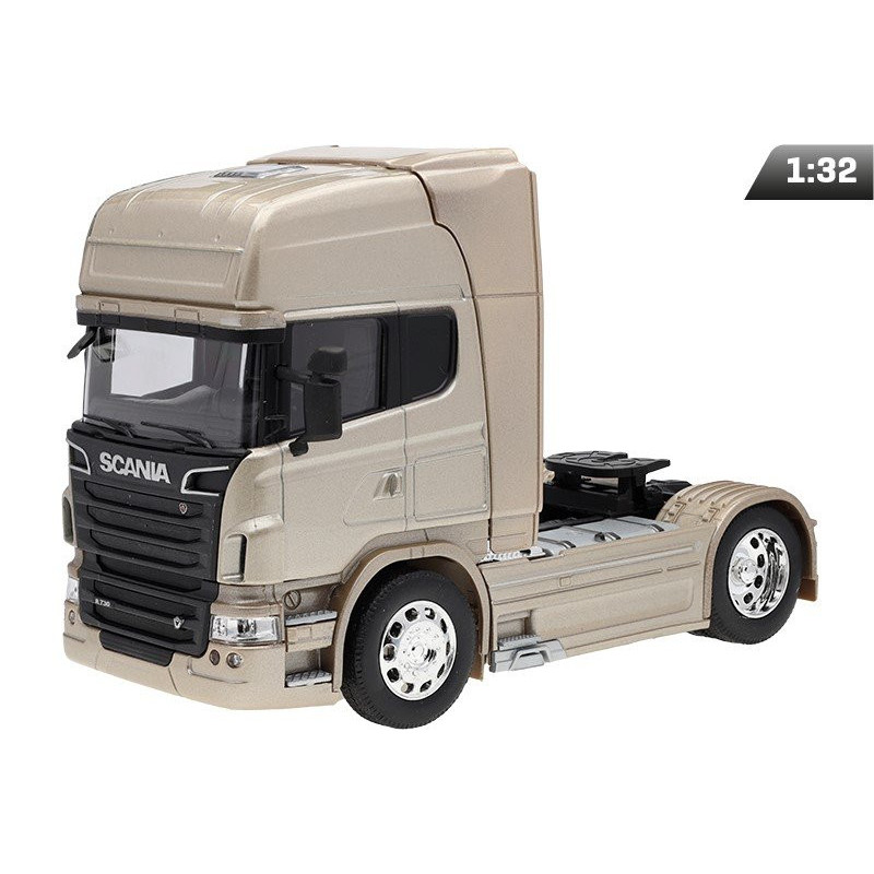 Model SCANIA Ciągnik V8 R730 1:32 Złoty-MODELARSTWO HOBBY i ZABAWA
