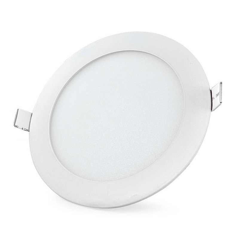 Lampa panel LED Emma 9W dzienny (*) okrągły biały 230VAC 4000K-Oświetlenie