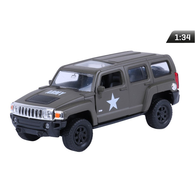 Model Hummer H3 US ARMY 1:34 A880HH3UKH-MODELARSTWO HOBBY i ZABAWA