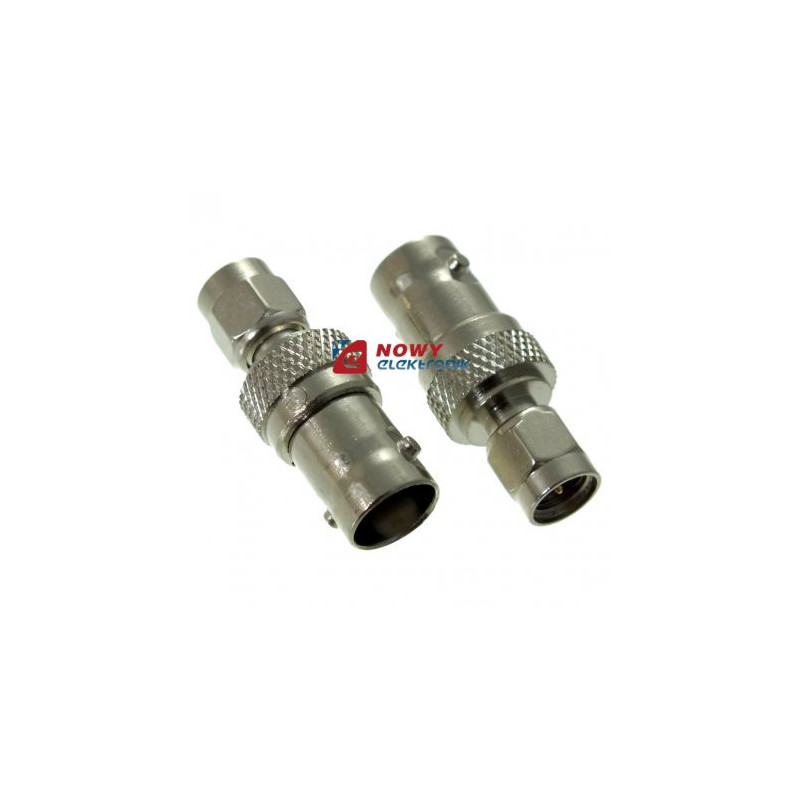 Przejście Wtyk SMA/Gniazdo BNC Adapter SMA/BNC-Podzespoły Elektroniczne