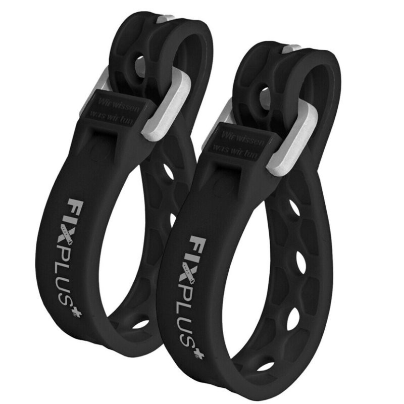 Pasek elastyczny mocujący 150 FixPlus Nano 12,5x150mm, 2 Szt. Czarny-Motoryzacja