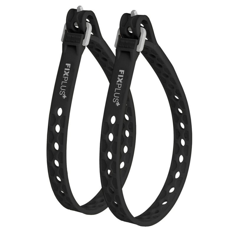 Pasek elastyczny mocujący 300 FixPlus Nano 12,5x300mm, 2 Szt. Czarny-Motoryzacja