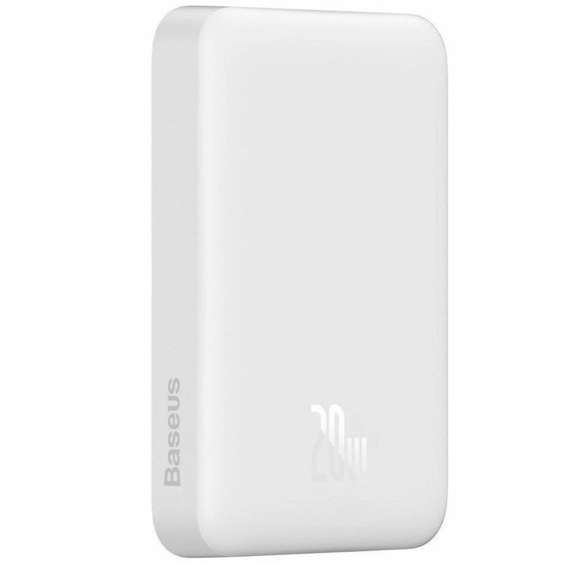 POWERBANK BASEUS Magnetic 20W 10000mAh, MagSafe 15W, Biały PPCXM10 ...