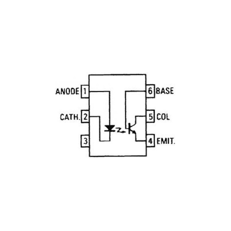4N35 Transoptor-Podzespoły Elektroniczne