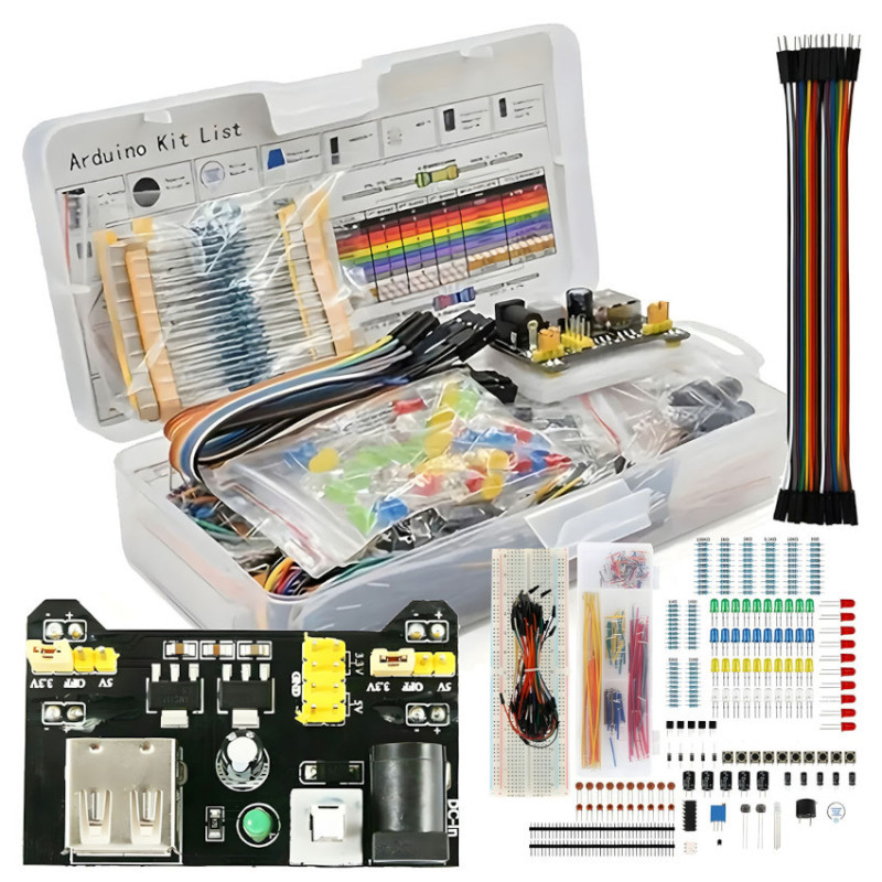 Zestaw startowy ARDUINO UNO R3 zestaw edukacyjny KLON-Zestawy do ...