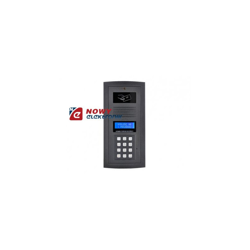 Panel OPTIMA OP-SL255R-G RFID GRAFIT SLAVE/cyfrowy system domofonowy ...