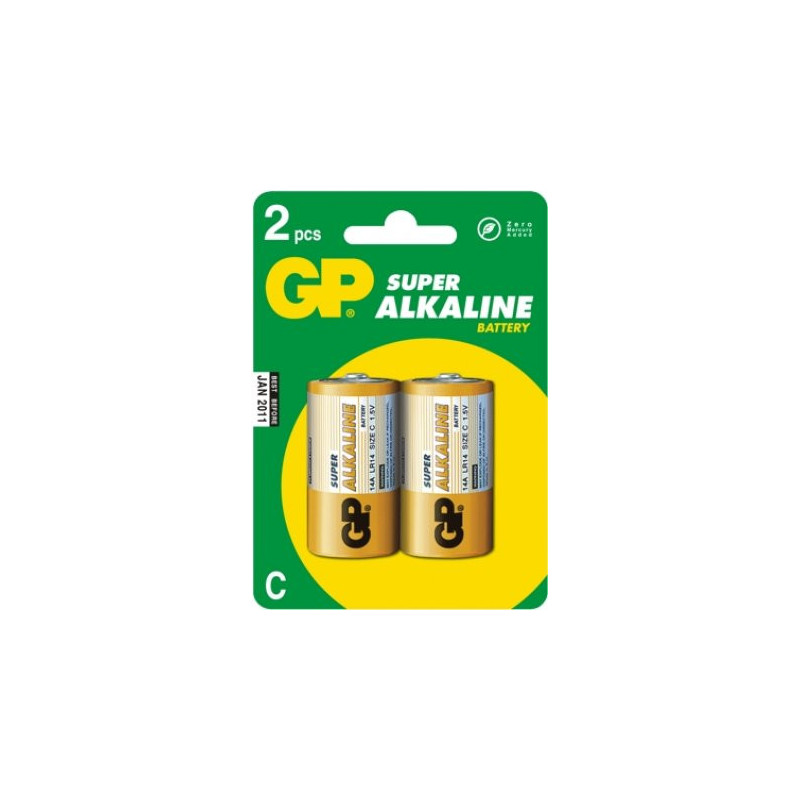 Bateria LR14 GP Super Alkaline-Baterie